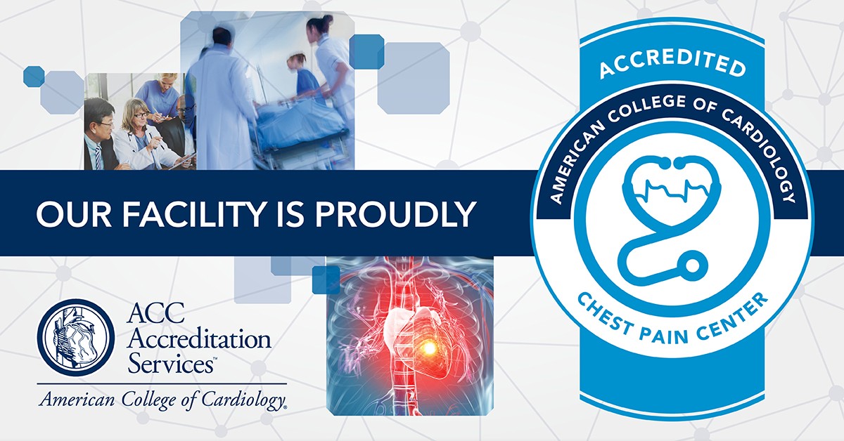 Southwestern Medical Center recognized for excellence with ACC Chest Pain Center Accreditation